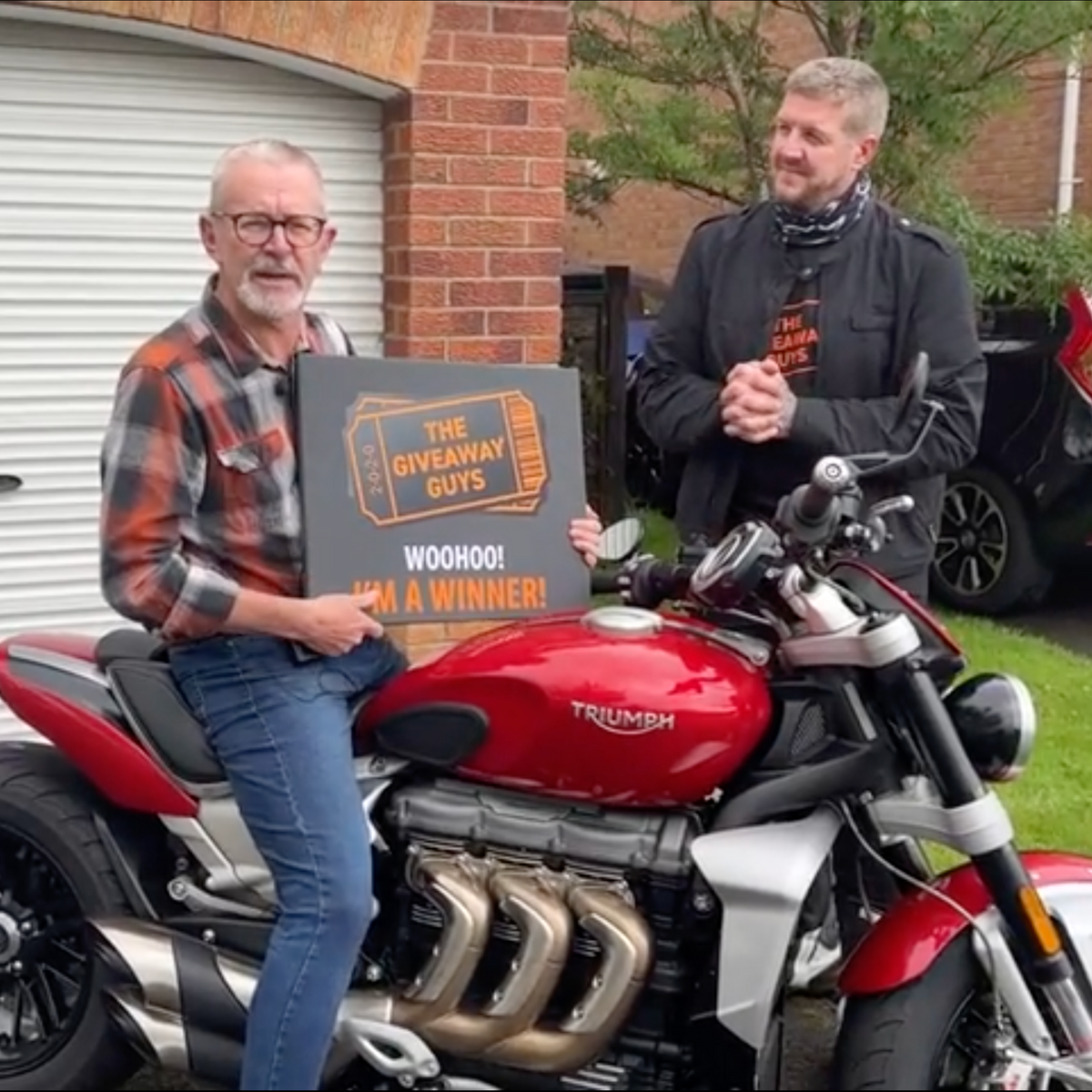 TRIUMPH ROCKET 3R – The Giveaway Guys