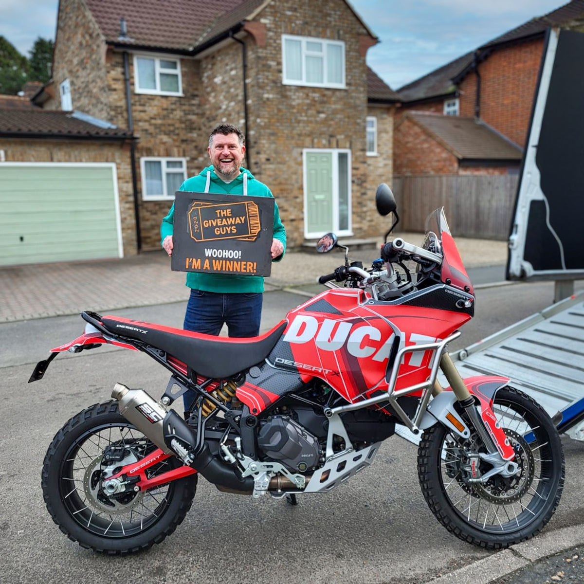 DUCATI DESERT X – The Giveaway Guys