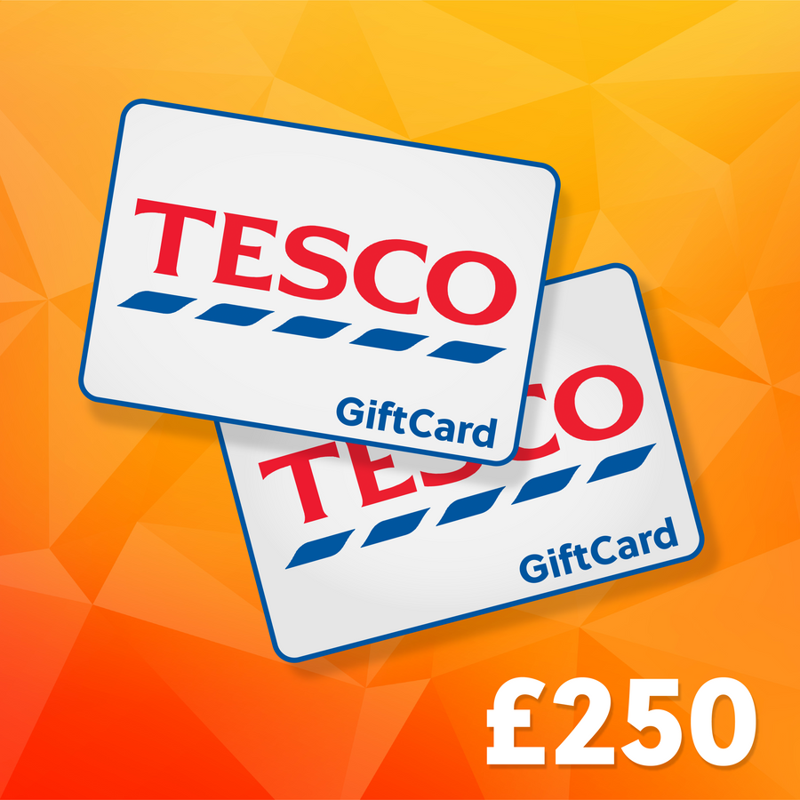 £250 Tesco Gift Card – The Giveaway Guys